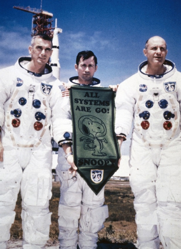 Snoopy torna a casa: precipita l'Apollo 10